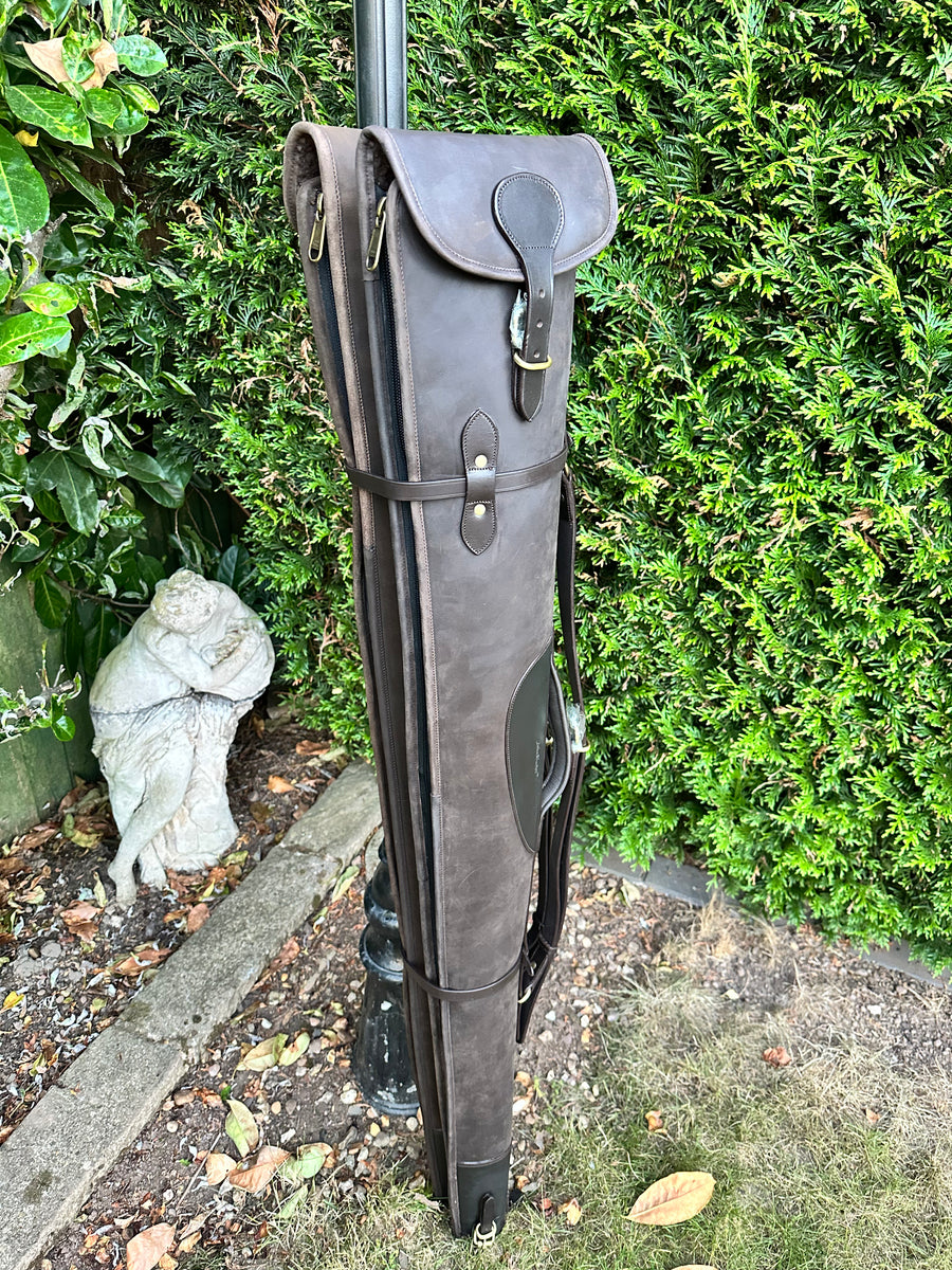 Double Shotgun Slip Distressed Leather – John Shooter