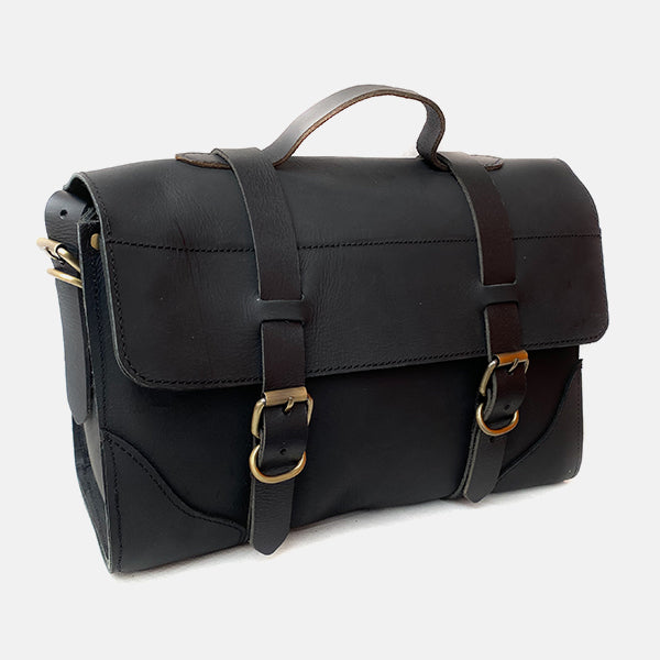 Bridle Black Leather Shotgun Cartridge Magazine Bag – John Shooter