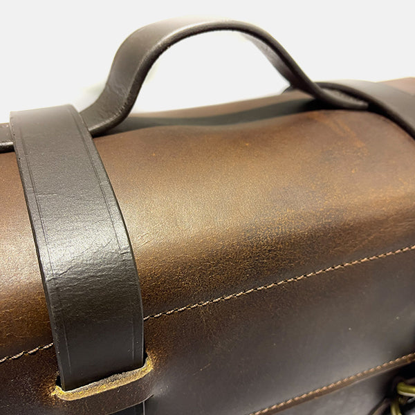 Latigo Leather Shotgun Cartridge Magazine Bag – John Shooter