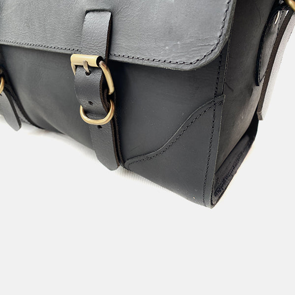 Bridle Black Leather Shotgun Cartridge Magazine Bag – John Shooter