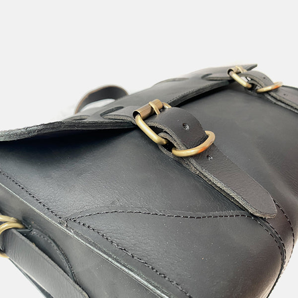 Bridle Black Leather Shotgun Cartridge Magazine Bag – John Shooter