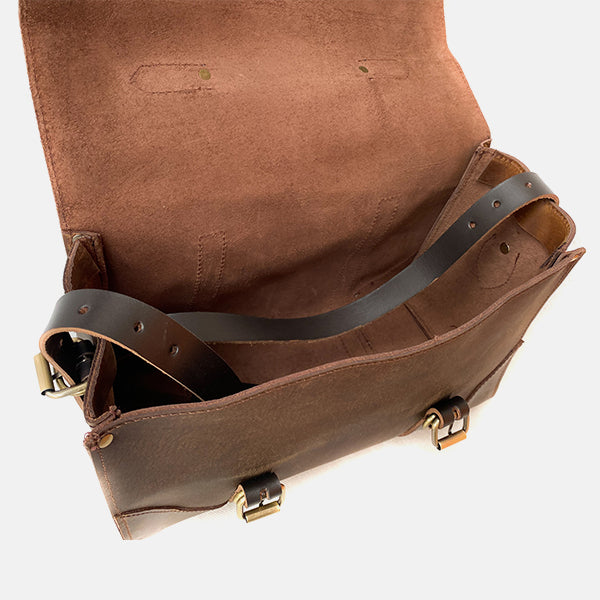 Oak Leather Shotgun Cartridge Magazine Bag – John Shooter
