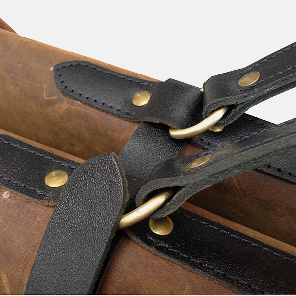 Double Shotgun Slip Distressed Leather – John Shooter