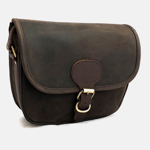 Waxed Leather Shotgun Cartridge Bag – John Shooter